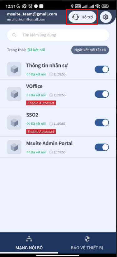 Mobility Suite User Portal